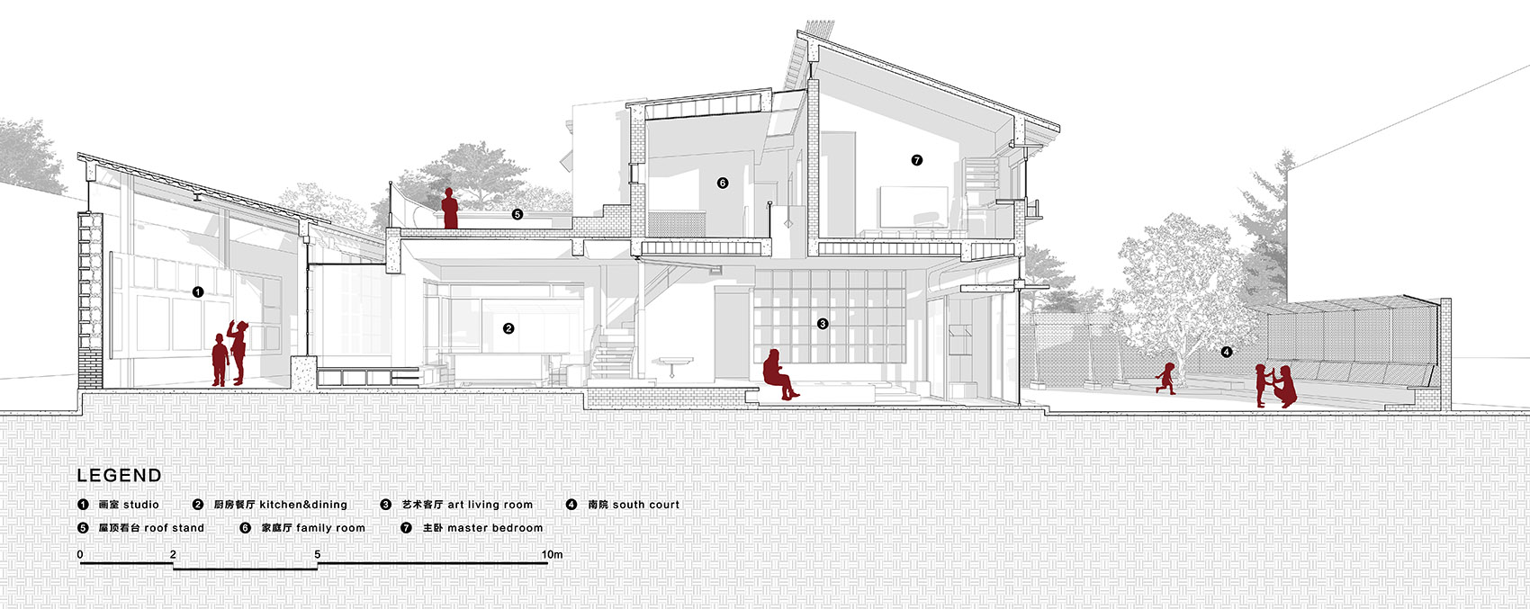 Warm studio home by Shanghai Jiao Tong University Oumoumou studio - 谷德设计网