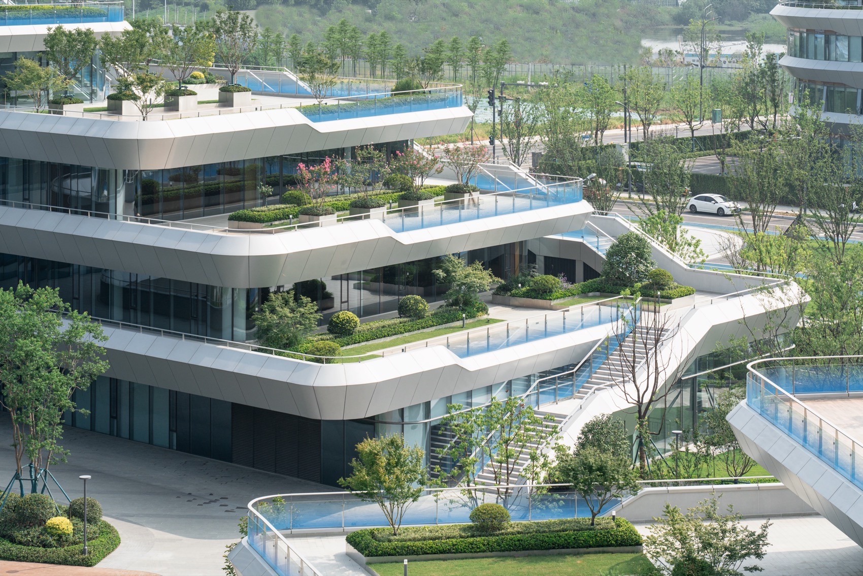 iFLYTEK AI Headquarters Campus (Phase 1) by Meng Fanhao – line+ studio - 谷德设计网