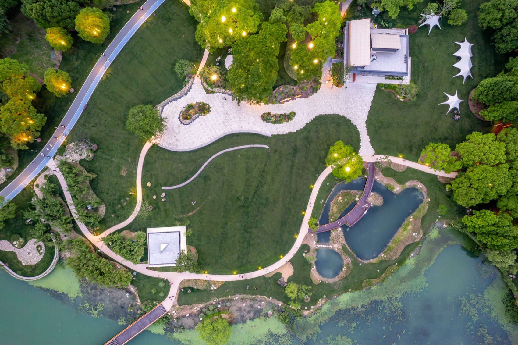 Li Lake Scenic Area Enhancement Design by AECOM - 谷德设计网