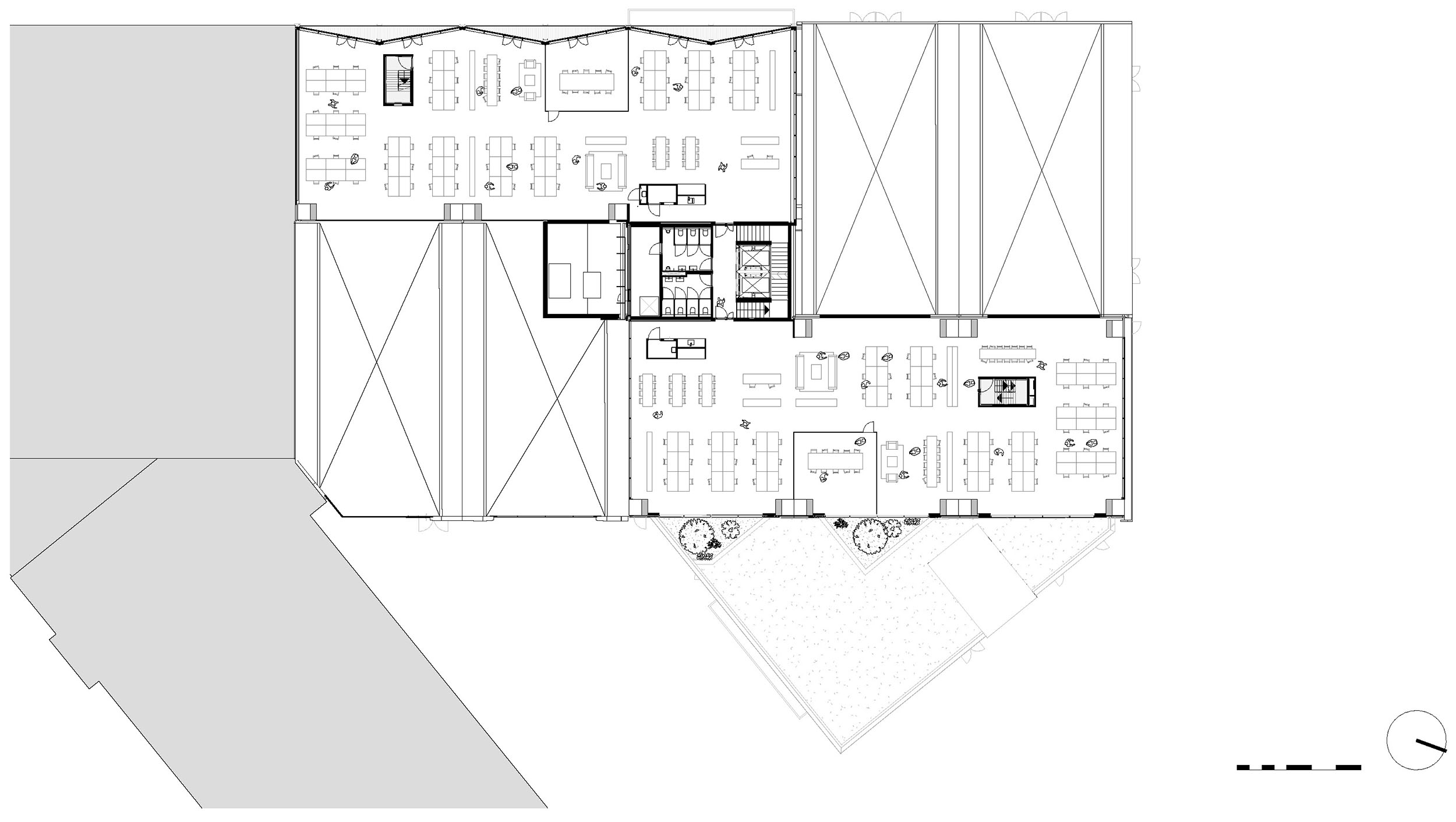 KBF WAREHOUSE Transformation by NEXT architects - 谷德设计网