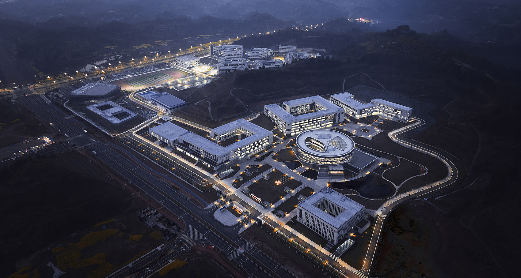 Library of Chongqing Electric Power College by Gu Zhihong Studio, AATU ...