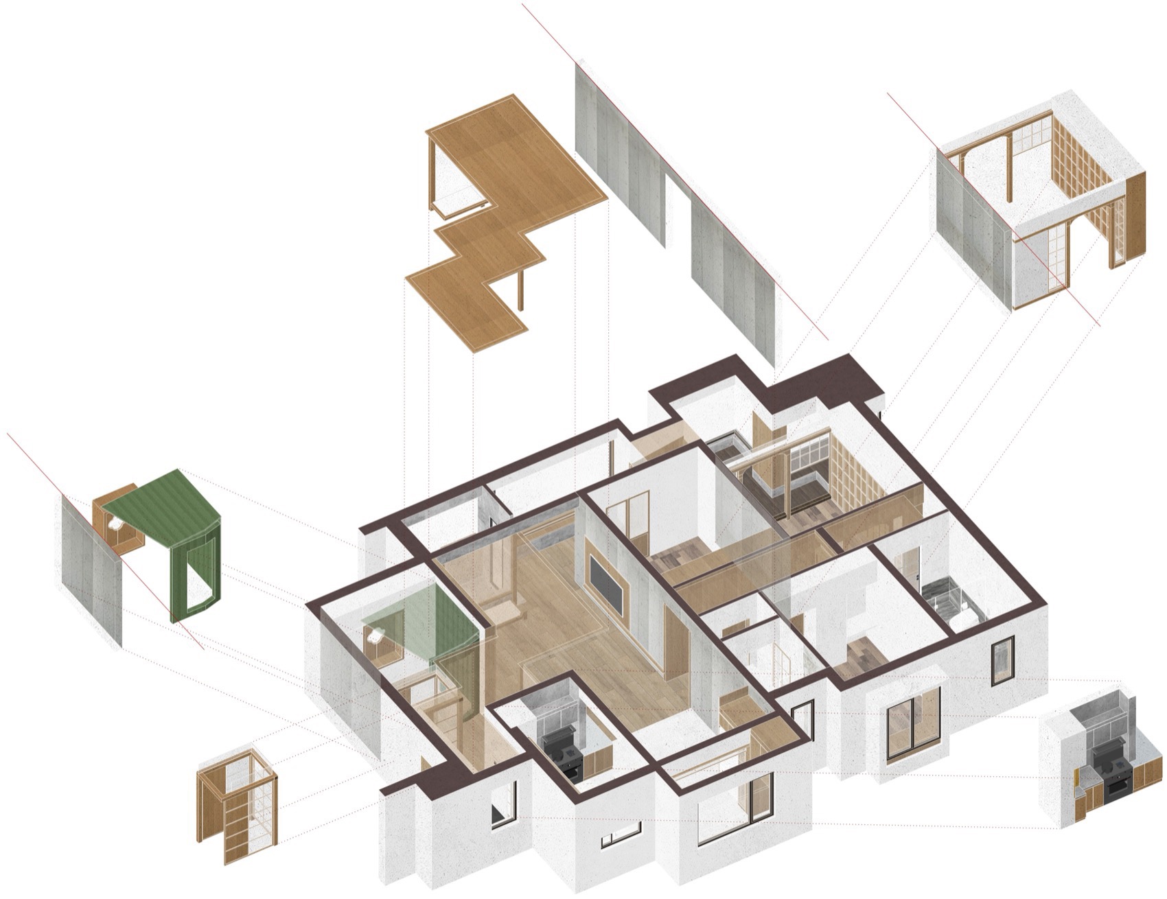 Distant “Mountain” Residence in the City by Edge Architects - 谷德设计网