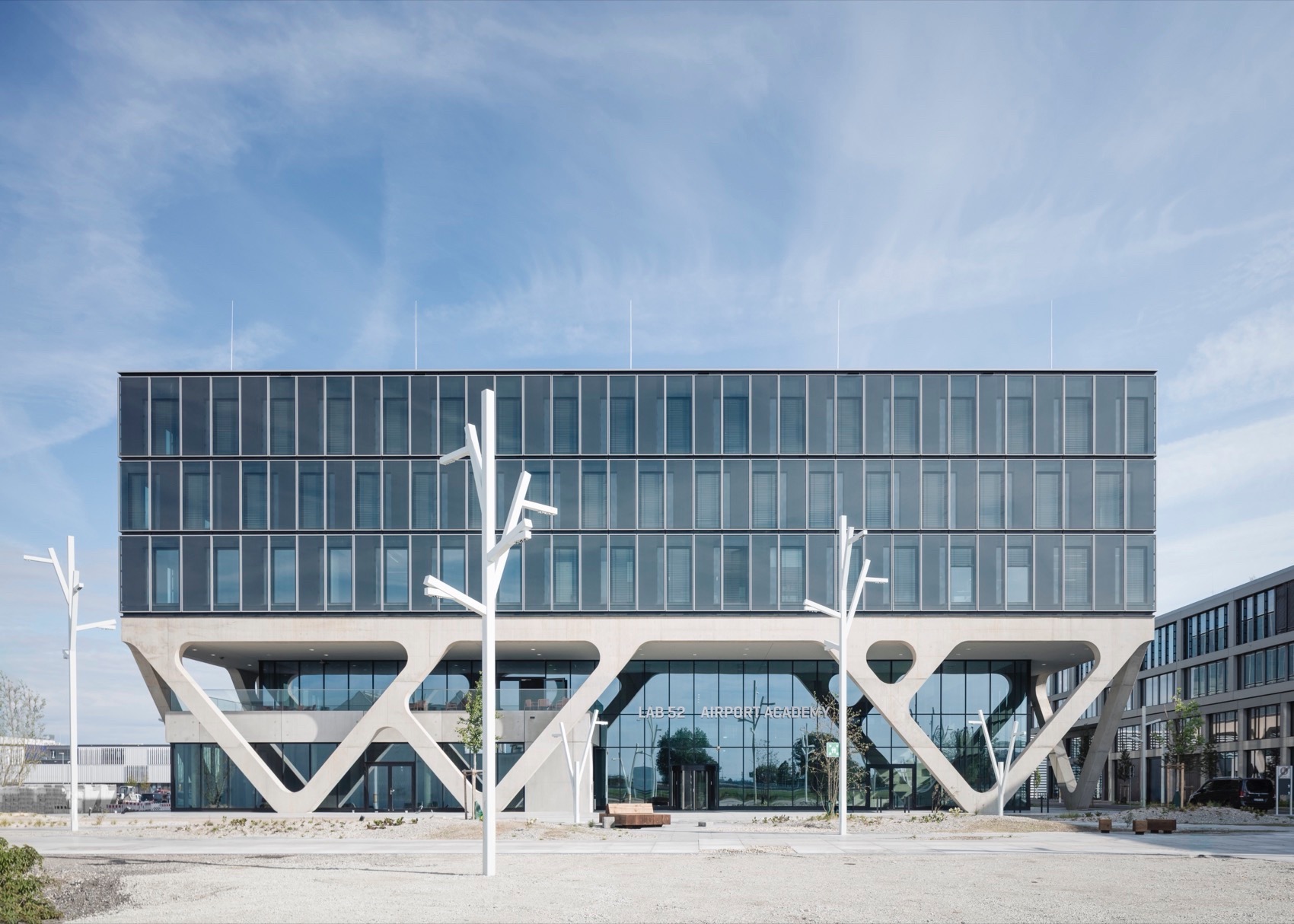 LAB 52 AirportAcademy, LabCampus, Munich Airport by Auer Weber - 谷德设计网