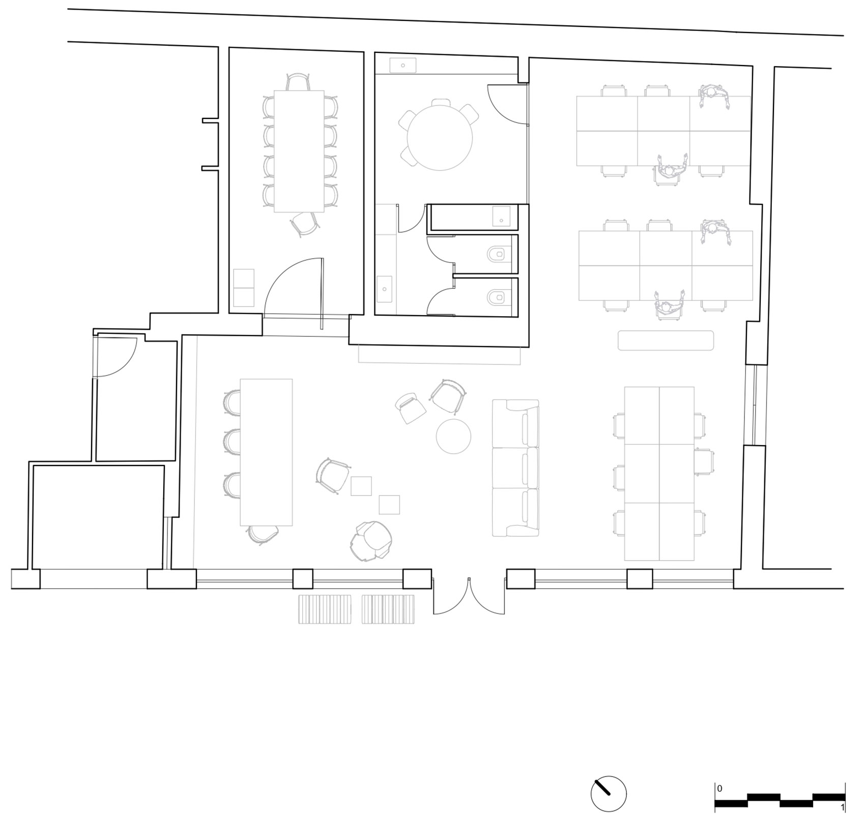 Foyer by mar.s architects - 谷德设计网