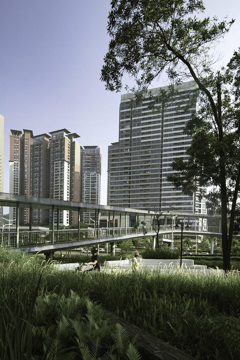 Design of the North Entrance of Bijiashan Park and the Park Boundary by ...