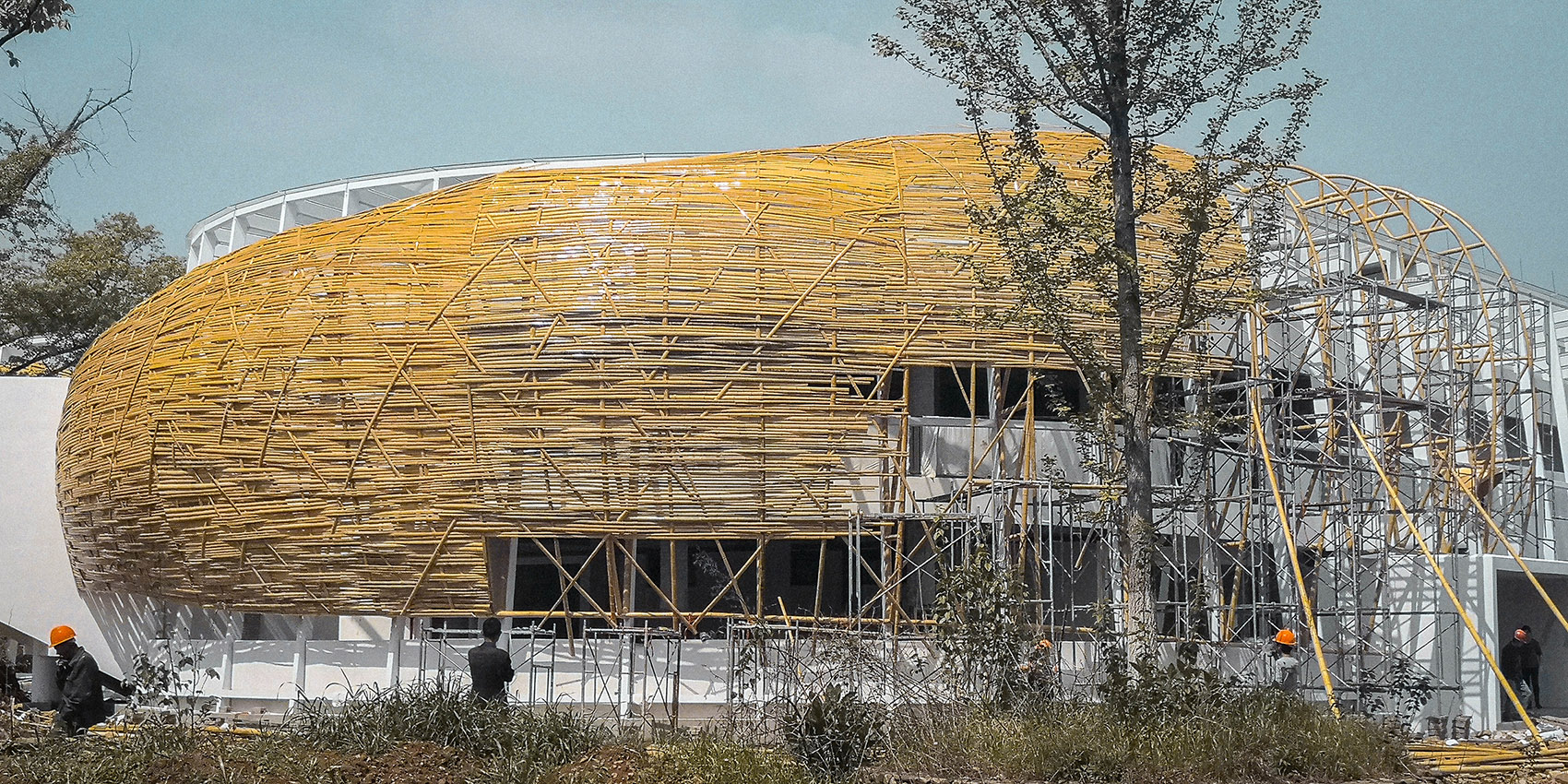 Fish Pavilion of Bamboo Shadow by Zhuozhu Architecture - 谷德设计网