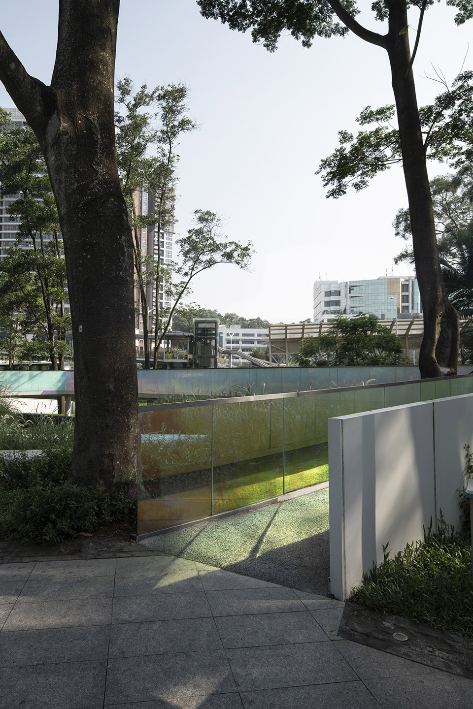 Design of the North Entrance of Bijiashan Park and the Park Boundary by ...