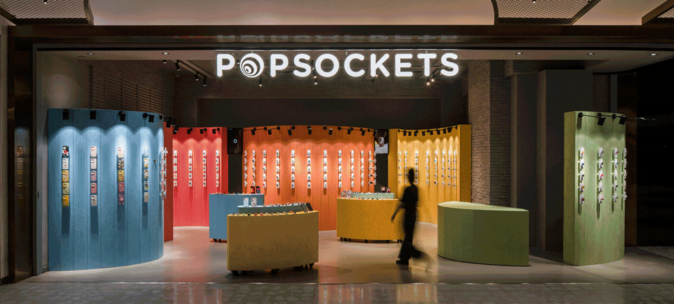 POPSOCKETS POP-UP Store by Tens Atelier - 谷德设计网
