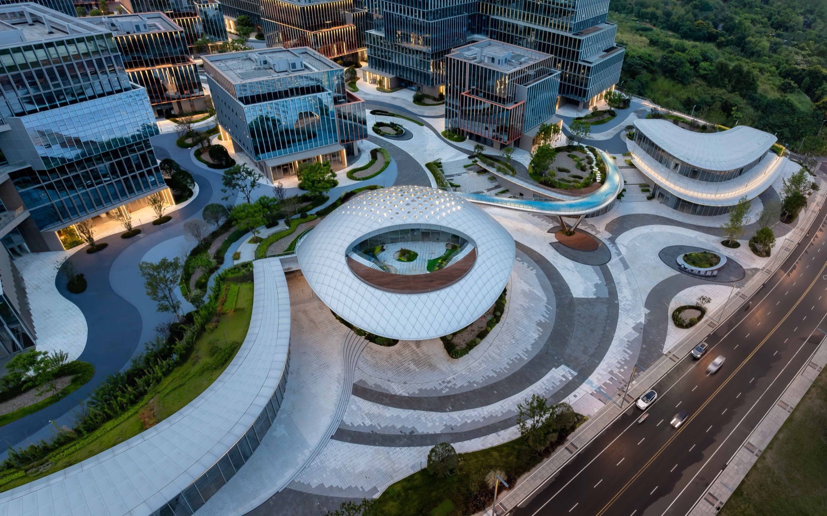 Chengdu Intelligent Harbour by Aedas - 谷德设计网