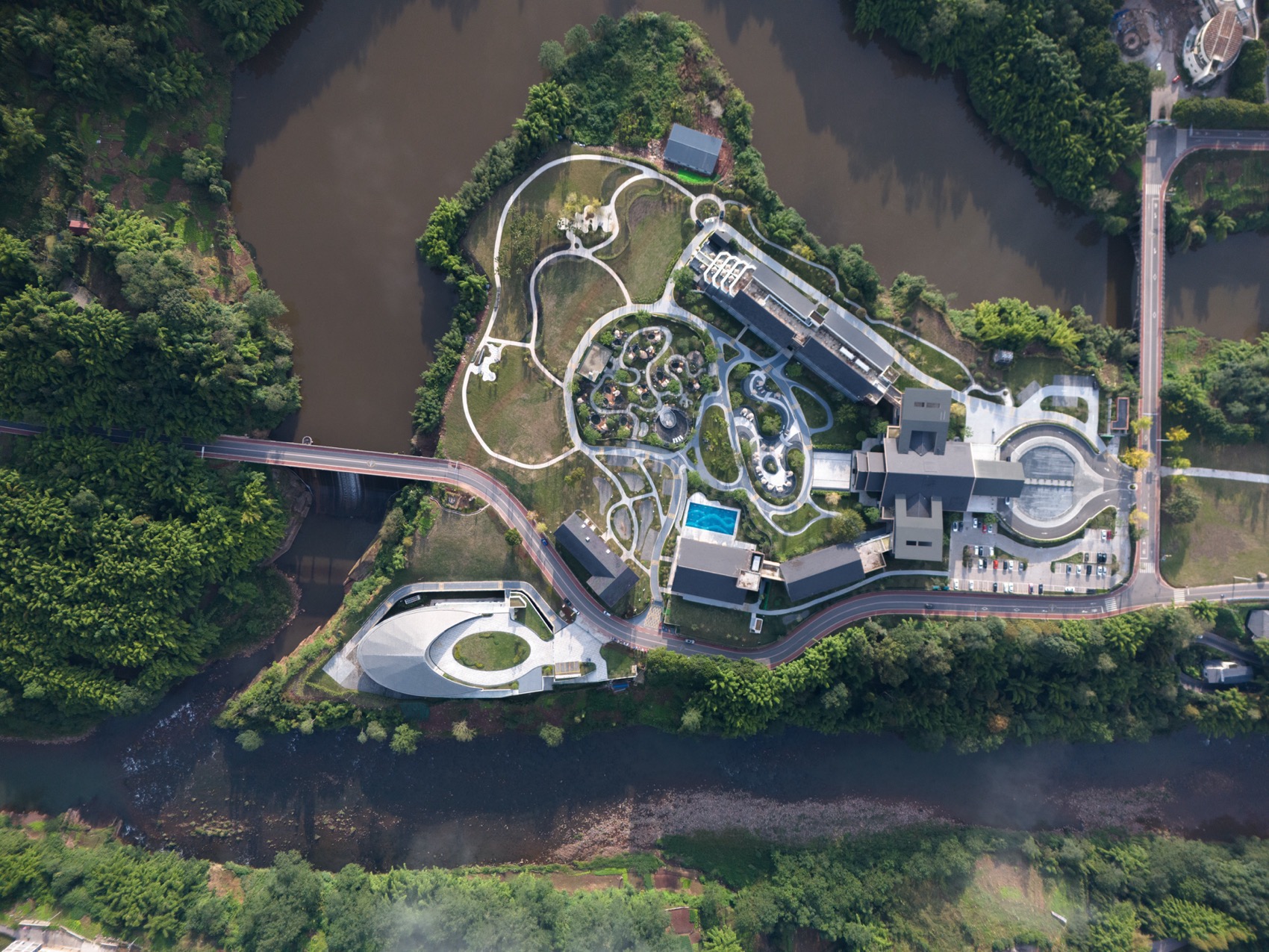 Zhou gong Mountain Nans hui ge Hot Spring Hotel Conference Center in Ya ...