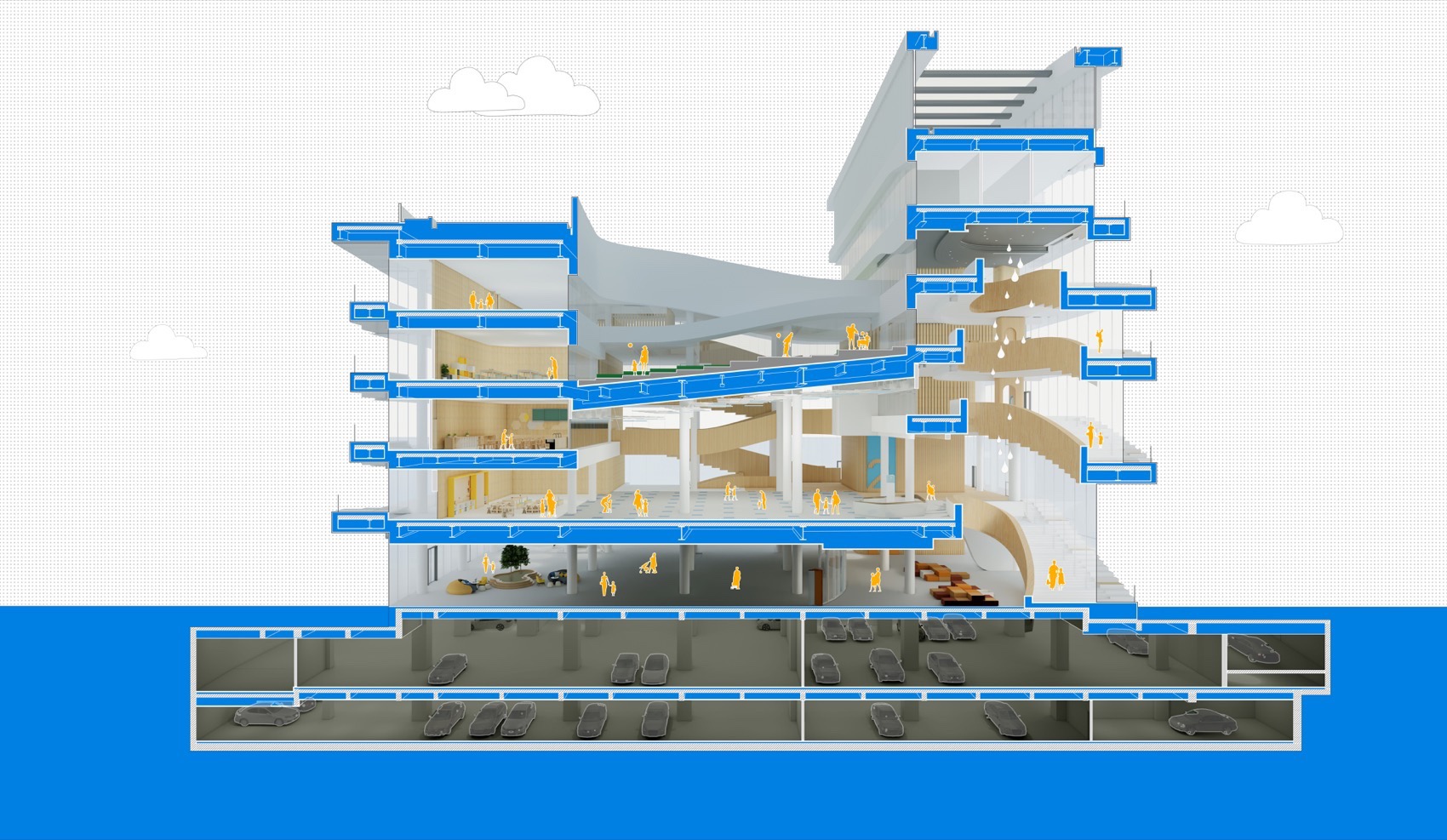 Lingang Youth Activity Center (Lingang Children’s Palace) by Arcplus ...