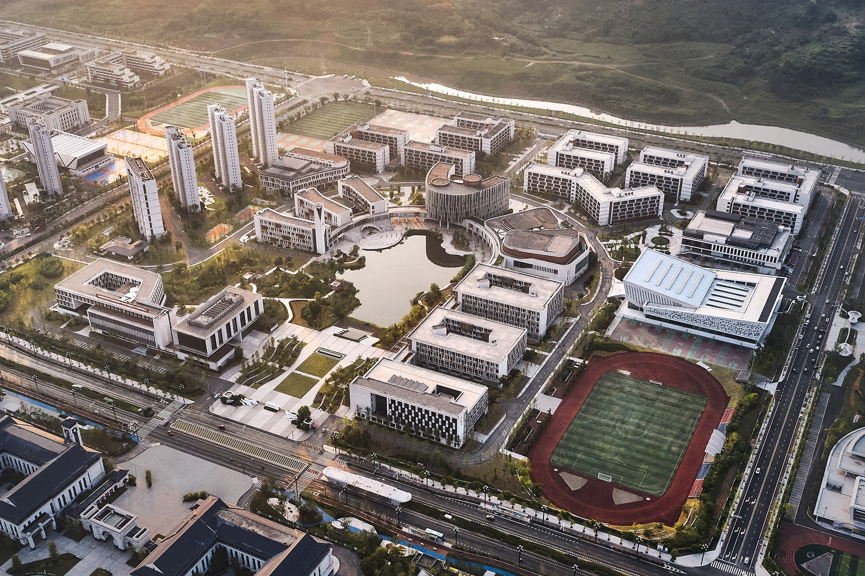 Comprehensive Gymnasium of Yibin Campus of Chengdu International ...