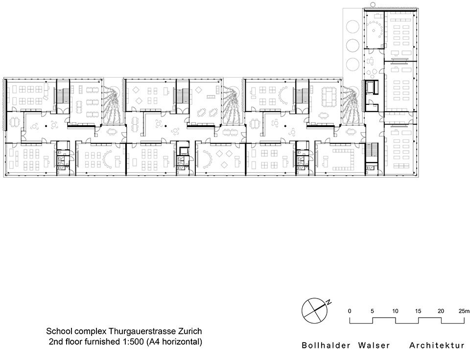 New school complex on Thurgauerstrasse by Bollhalder Walser Architektu ...