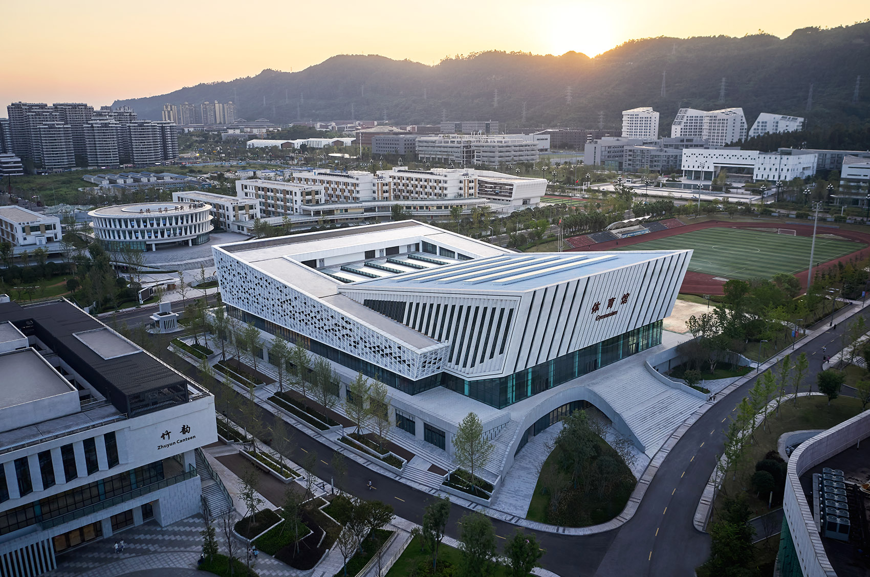 Comprehensive Gymnasium of Yibin Campus of Chengdu International ...