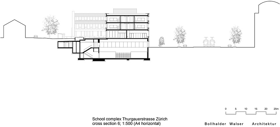 New school complex on Thurgauerstrasse by Bollhalder Walser Architektu ...