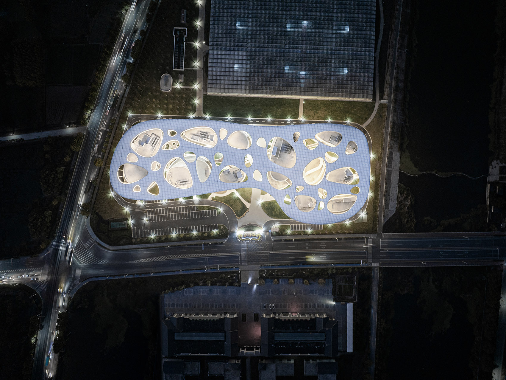 Rizhao Tea Innovation Park by Kong Xiangwei Studio - 谷德设计网