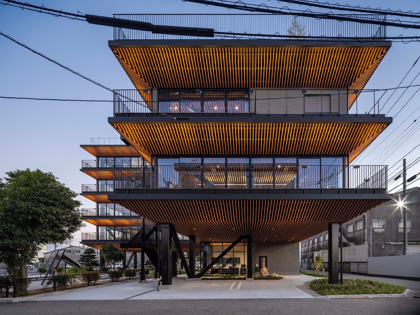Juzen Chemical Corporation Head Office Building by KEY OPERATION INC ...