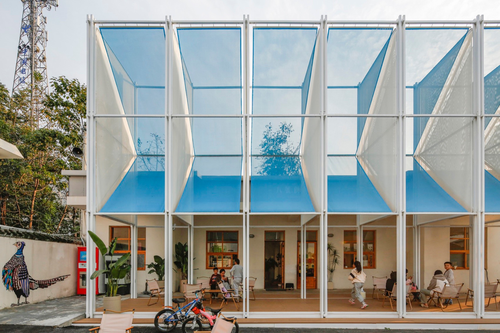 Fabric Plugin Visitor Center modular facade system transform of Guan ...