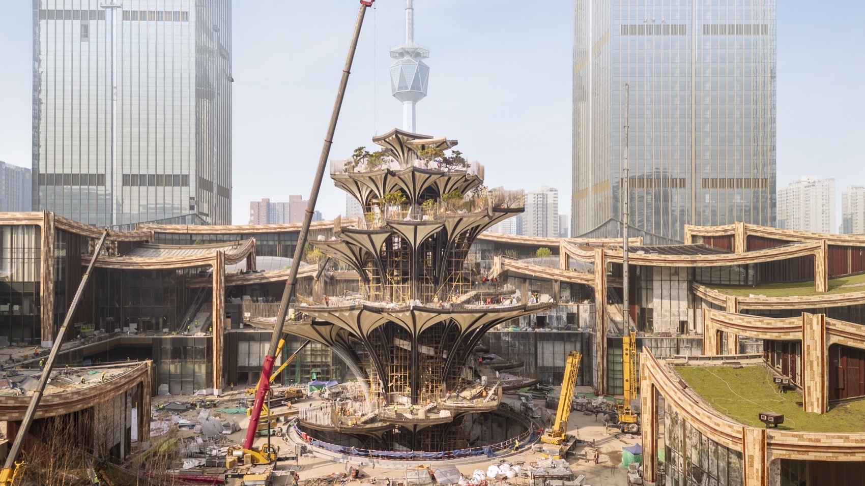 Xi’an CCBD (Centre Culture Business District) by Heatherwick studio - 谷德设计网