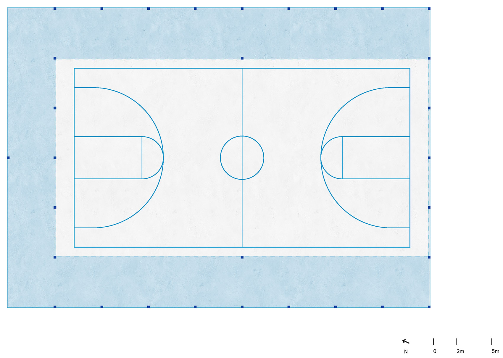 Blue Court by Found Projects + Atelier Noirs - 谷德设计网