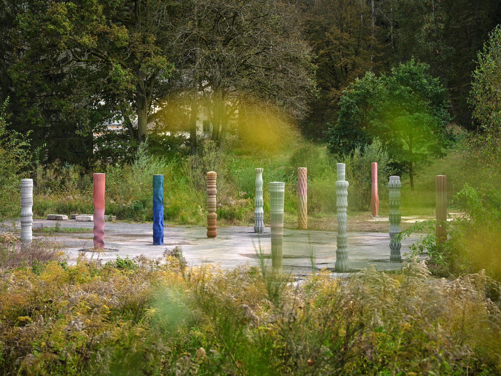 Green Agora land art installation by Atelier Partero + So Concrete - 谷德设计网