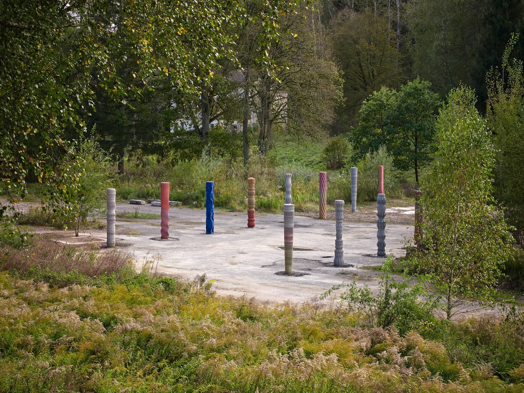 Green Agora land art installation by Atelier Partero + So Concrete - 谷德设计网