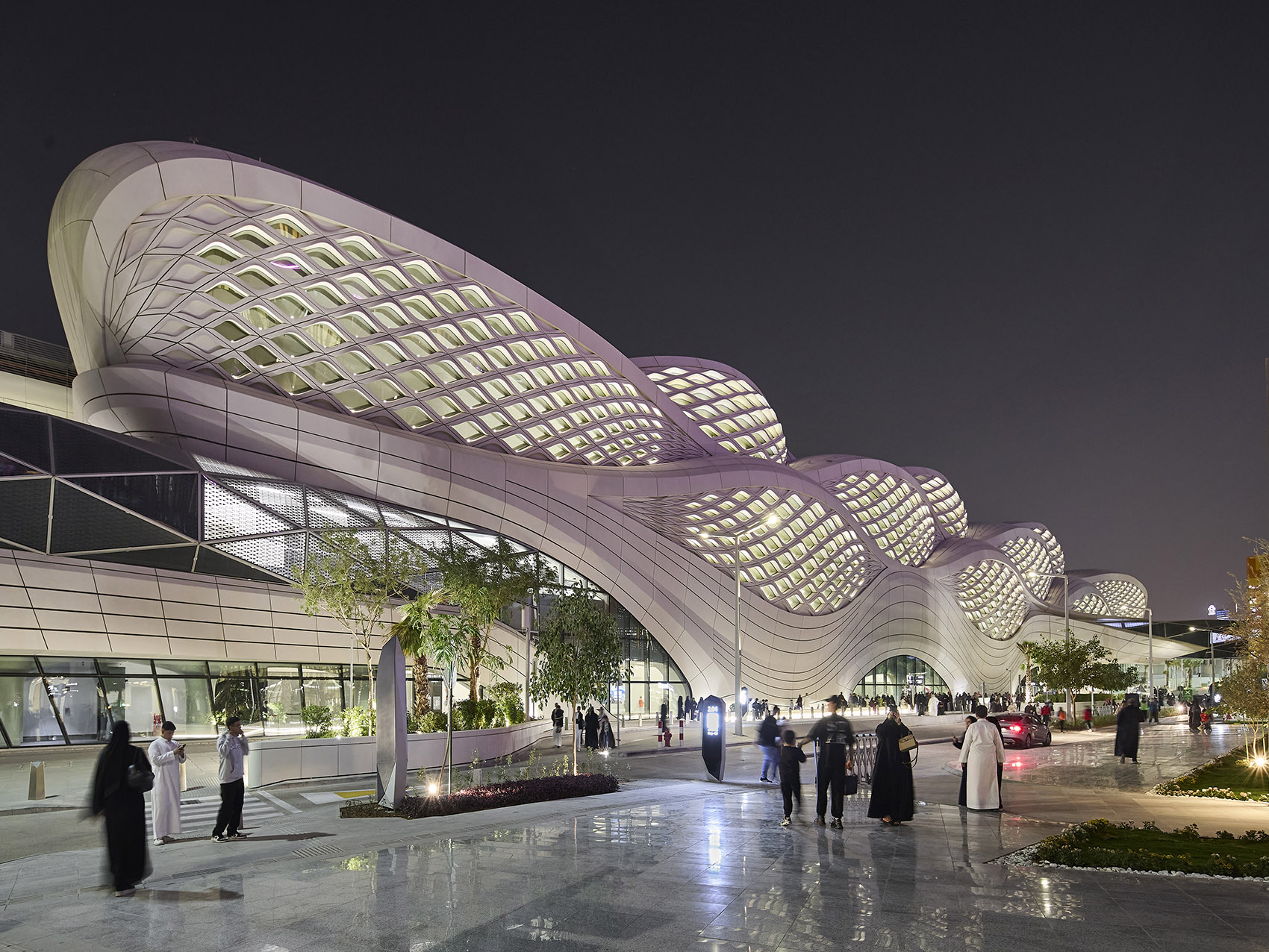Riyadh Metro network by Zaha Hadid Architects (ZHA) - 谷德设计网