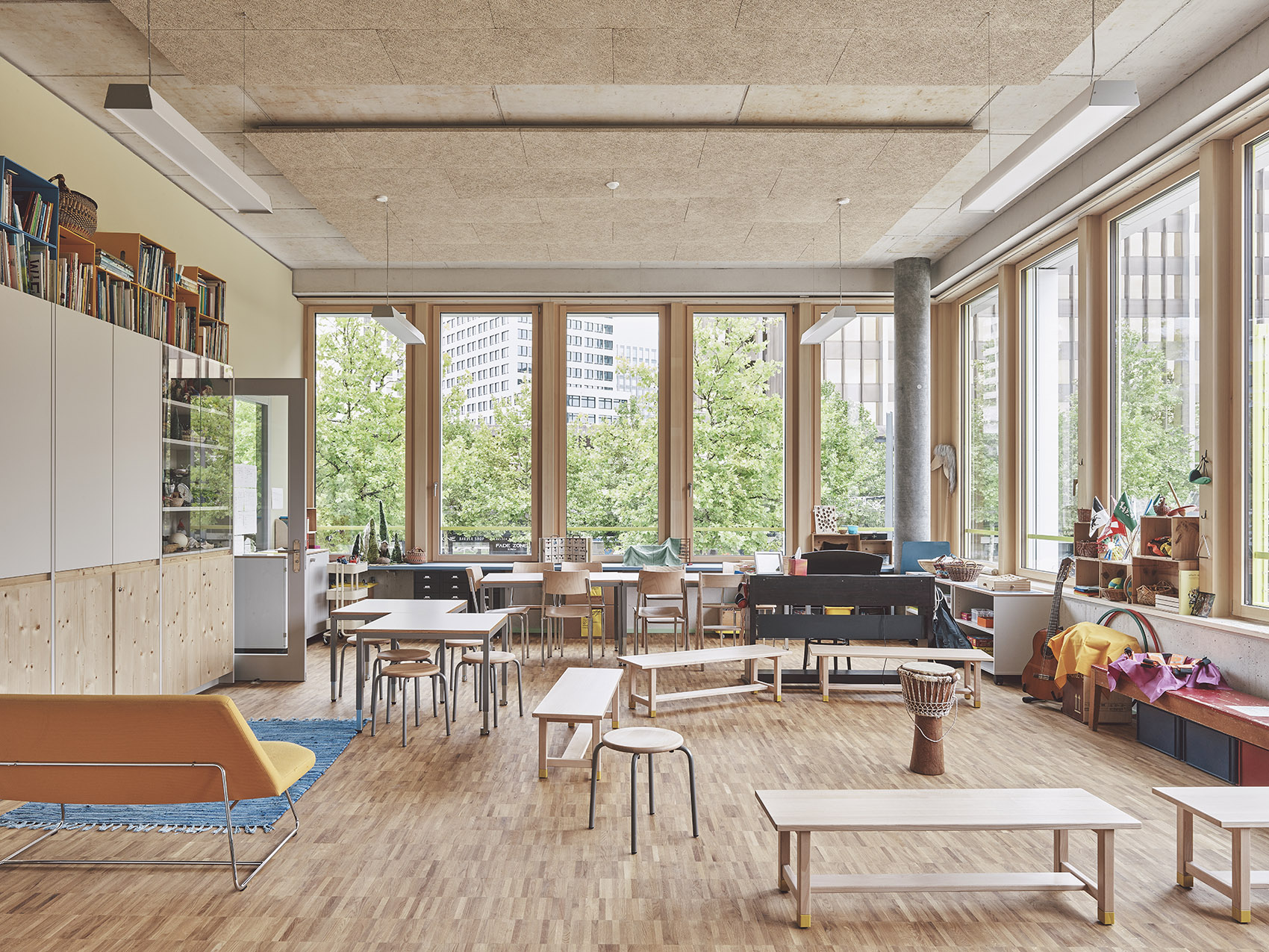 New school complex on Thurgauerstrasse by Bollhalder Walser Architektu ...