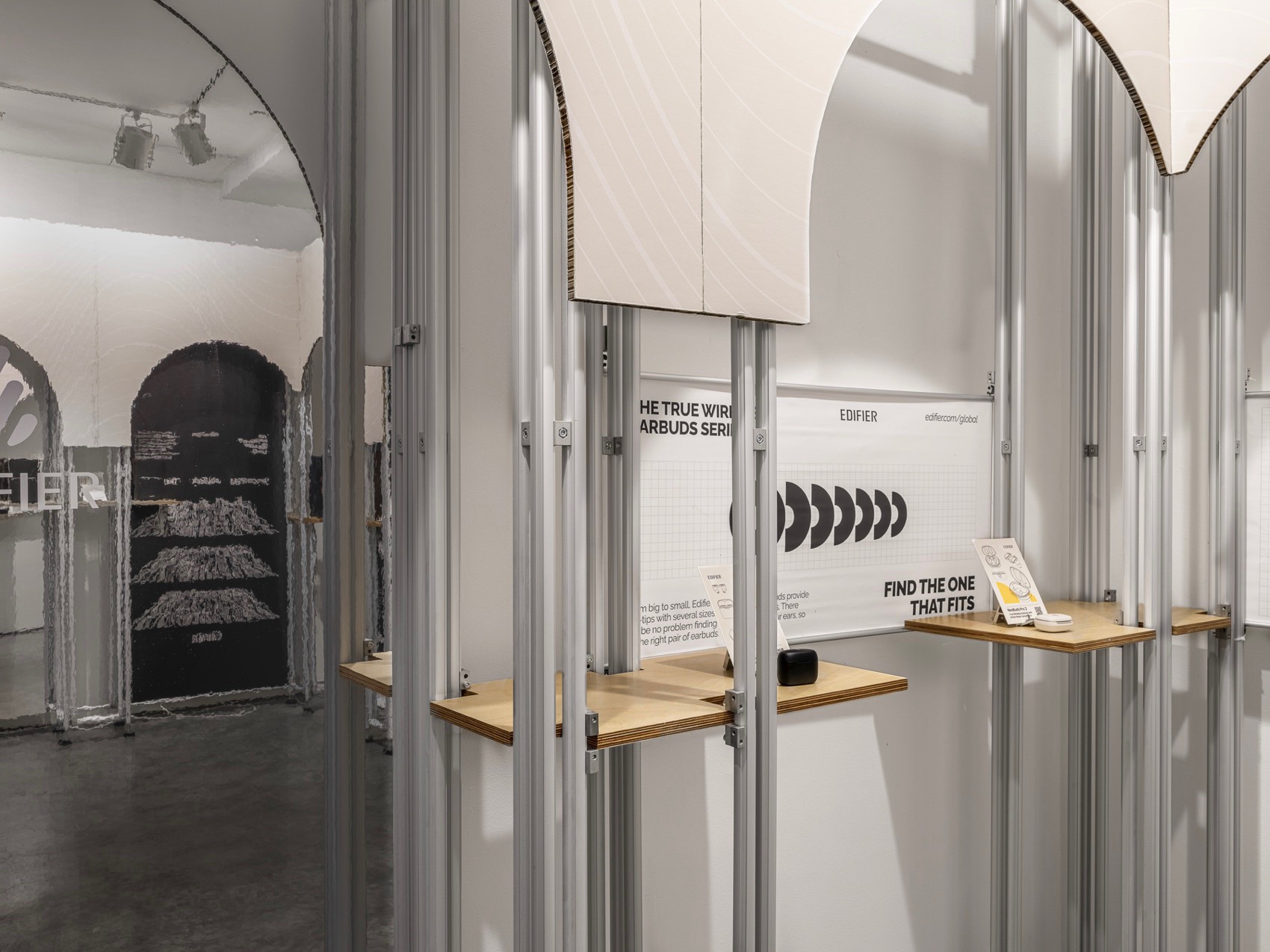 Edifier’s New York Pop-Up Showroom by Atelier Gegeben - 谷德设计网