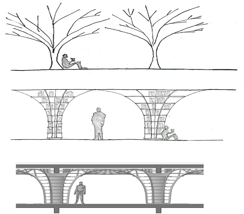The Forest of Knowledge by studio HINGE - 谷德设计网