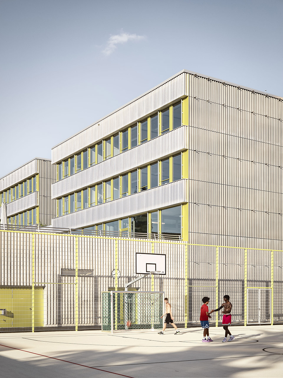New school complex on Thurgauerstrasse by Bollhalder Walser Architektu ...