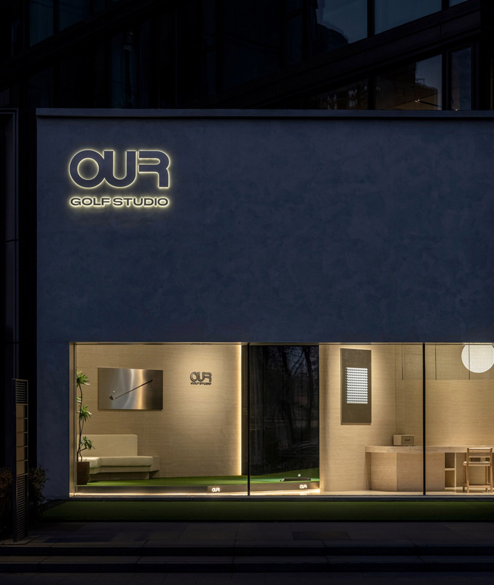 OUR Golf Studio by BAICAI Design Office - 谷德设计网