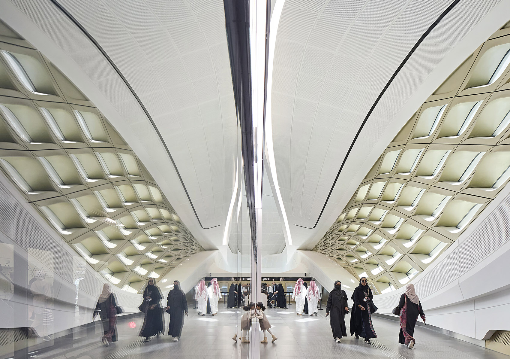 Riyadh Metro network by Zaha Hadid Architects (ZHA) - 谷德设计网