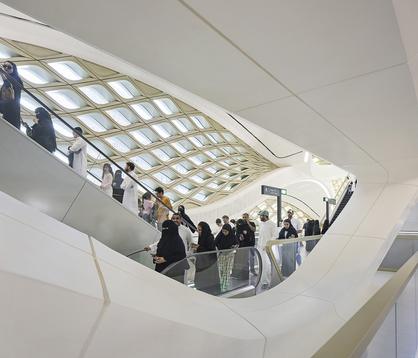 Riyadh Metro network by Zaha Hadid Architects (ZHA) - 谷德设计网