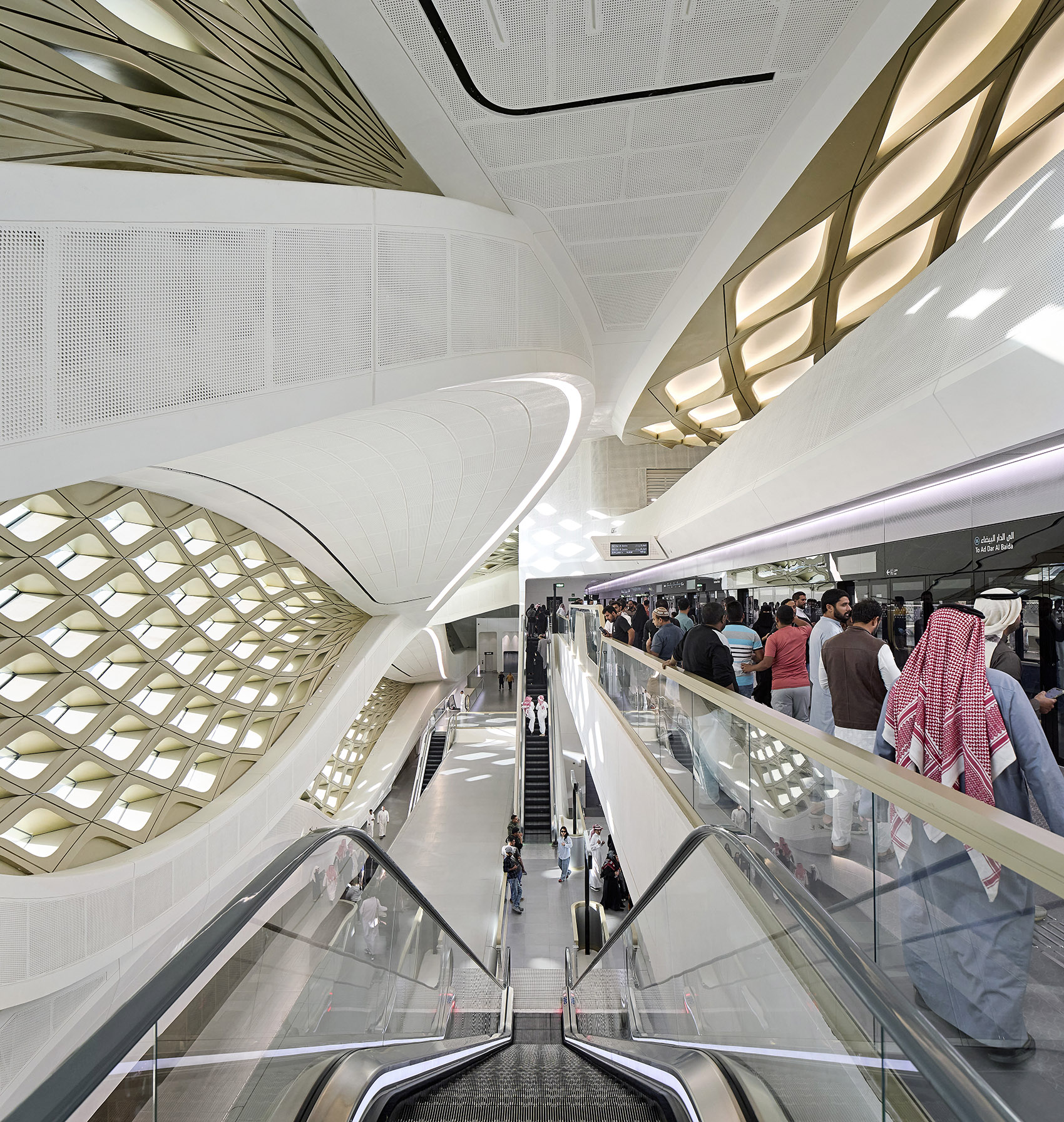 Riyadh Metro network by Zaha Hadid Architects (ZHA) - 谷德设计网