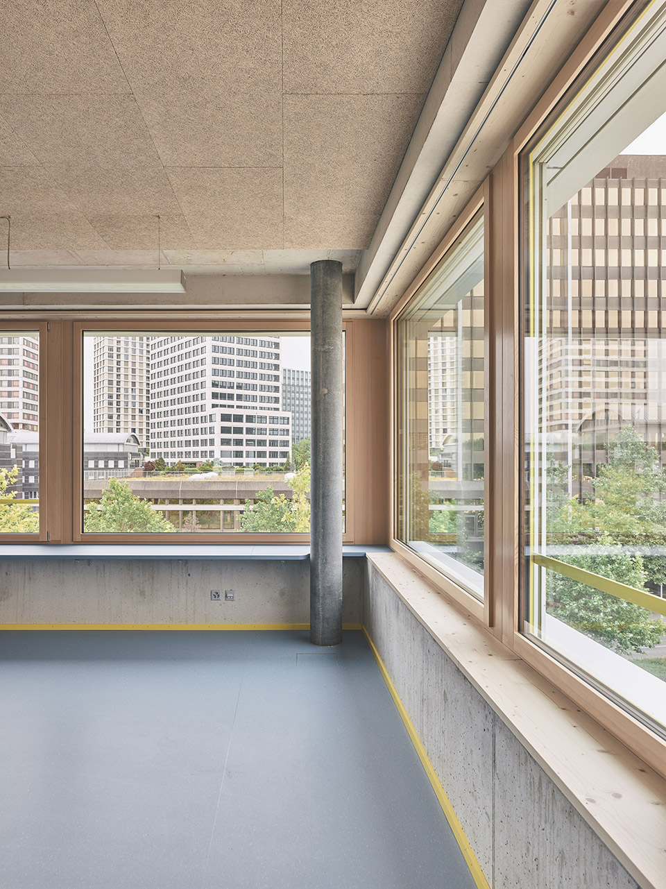 New school complex on Thurgauerstrasse by Bollhalder Walser Architektu ...