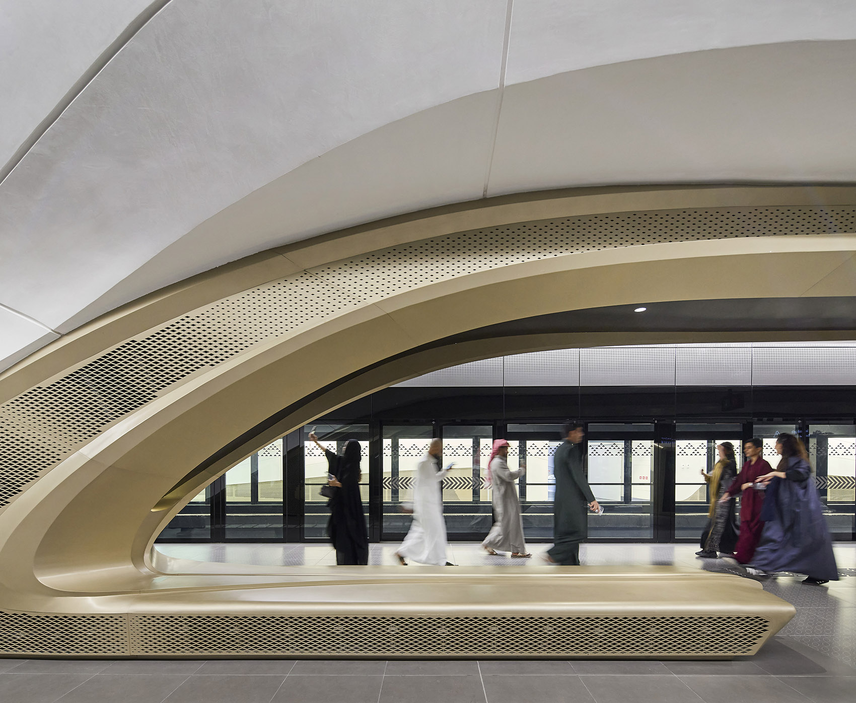 Riyadh Metro network by Zaha Hadid Architects (ZHA) - 谷德设计网