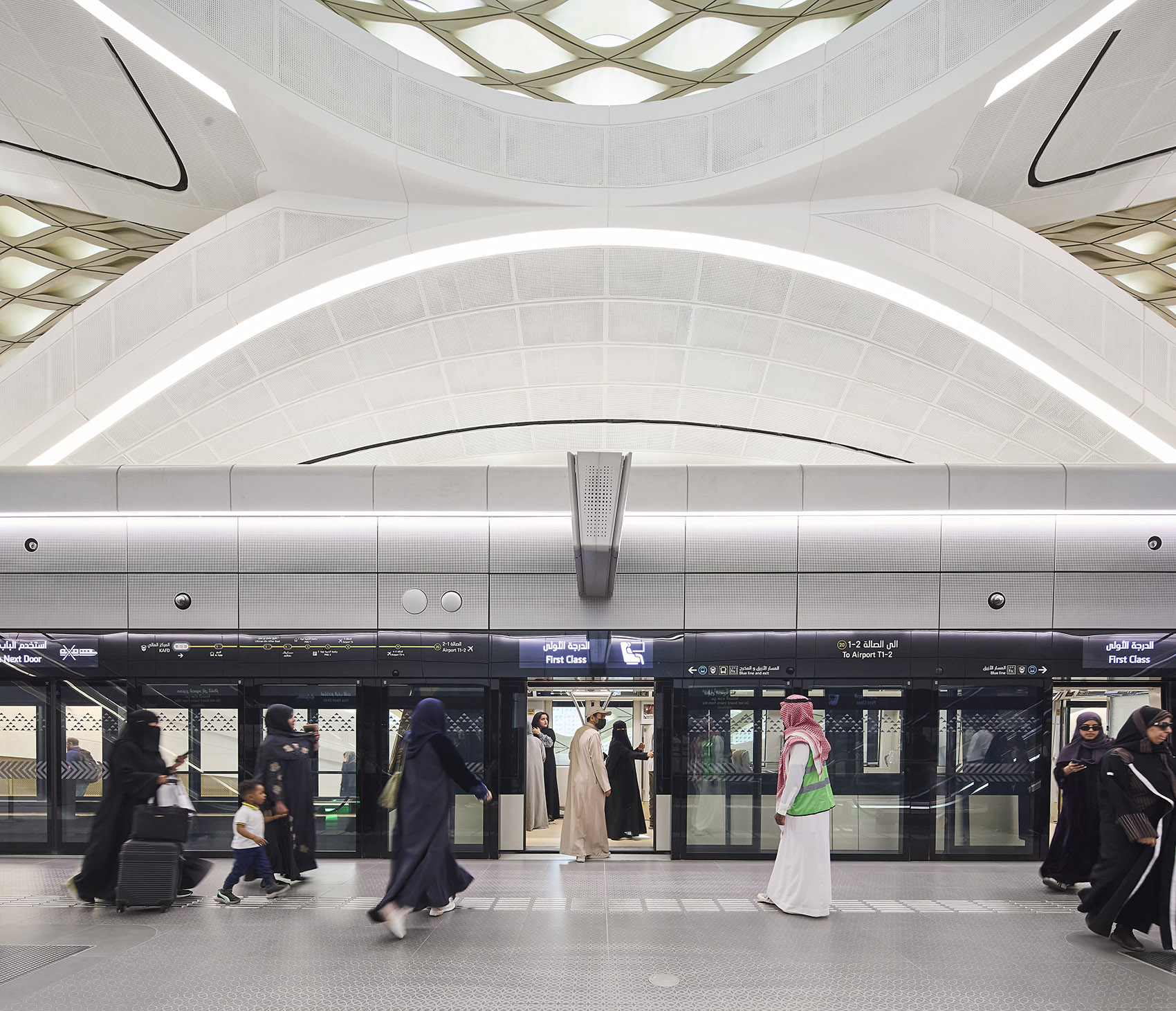 Riyadh Metro network by Zaha Hadid Architects (ZHA) - 谷德设计网