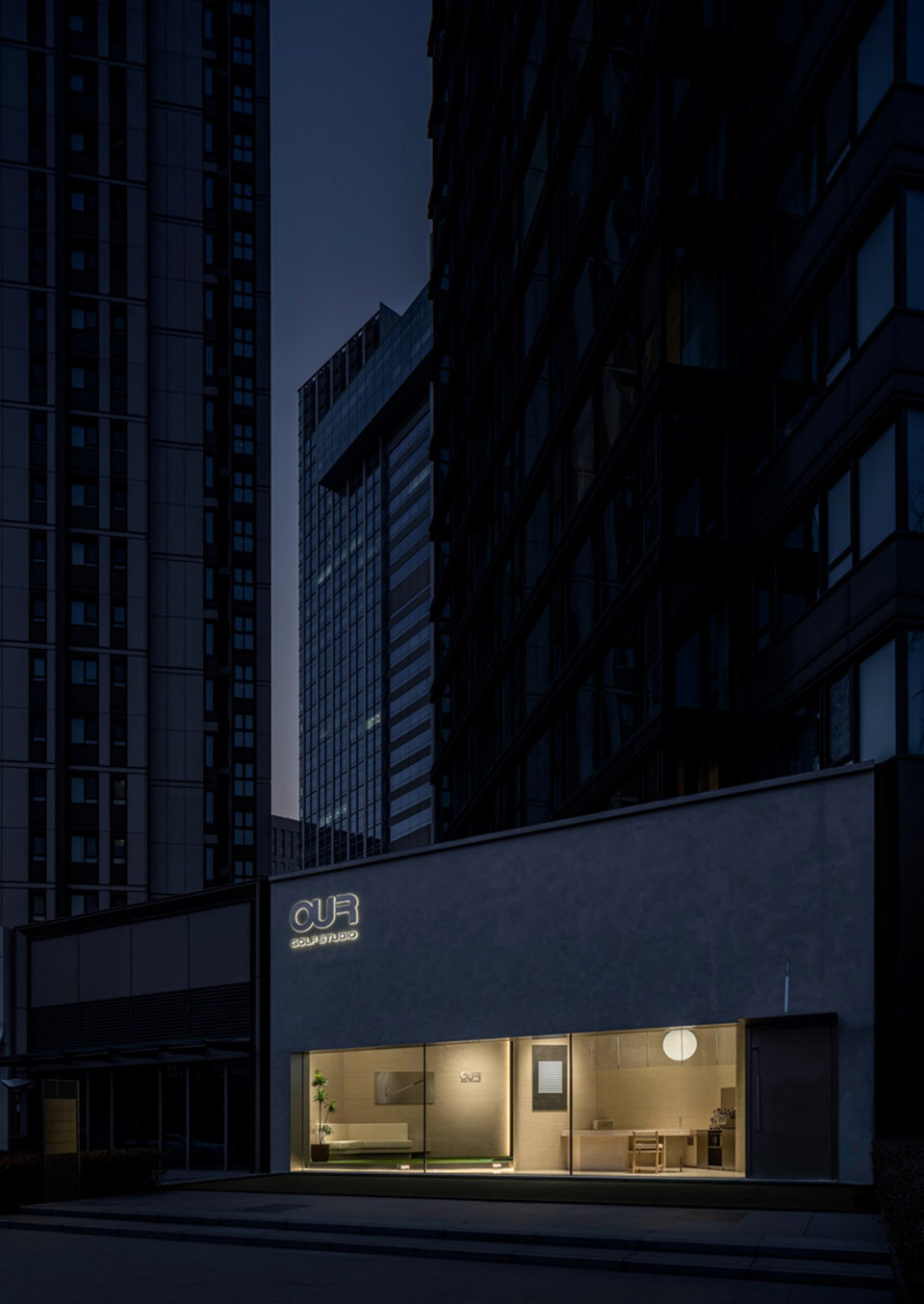 OUR Golf Studio by BAICAI Design Office - 谷德设计网