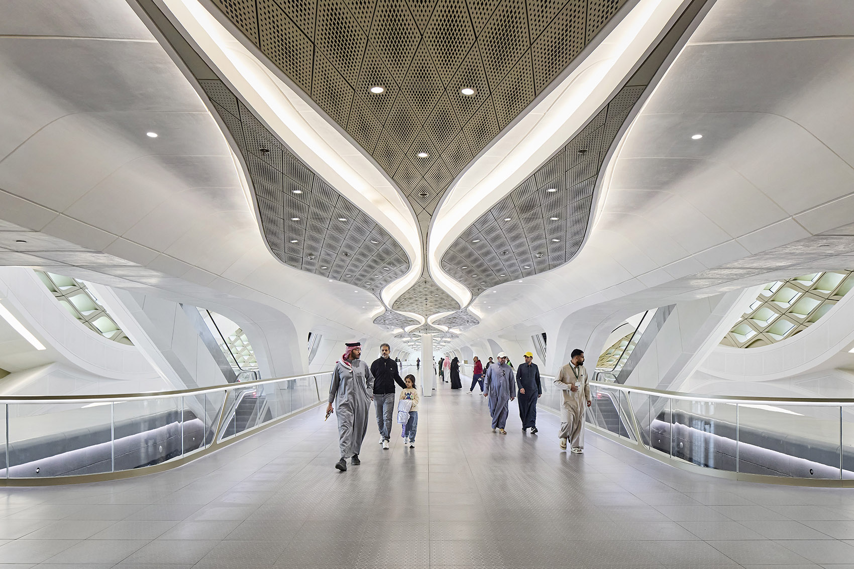 Riyadh Metro network by Zaha Hadid Architects (ZHA) - 谷德设计网