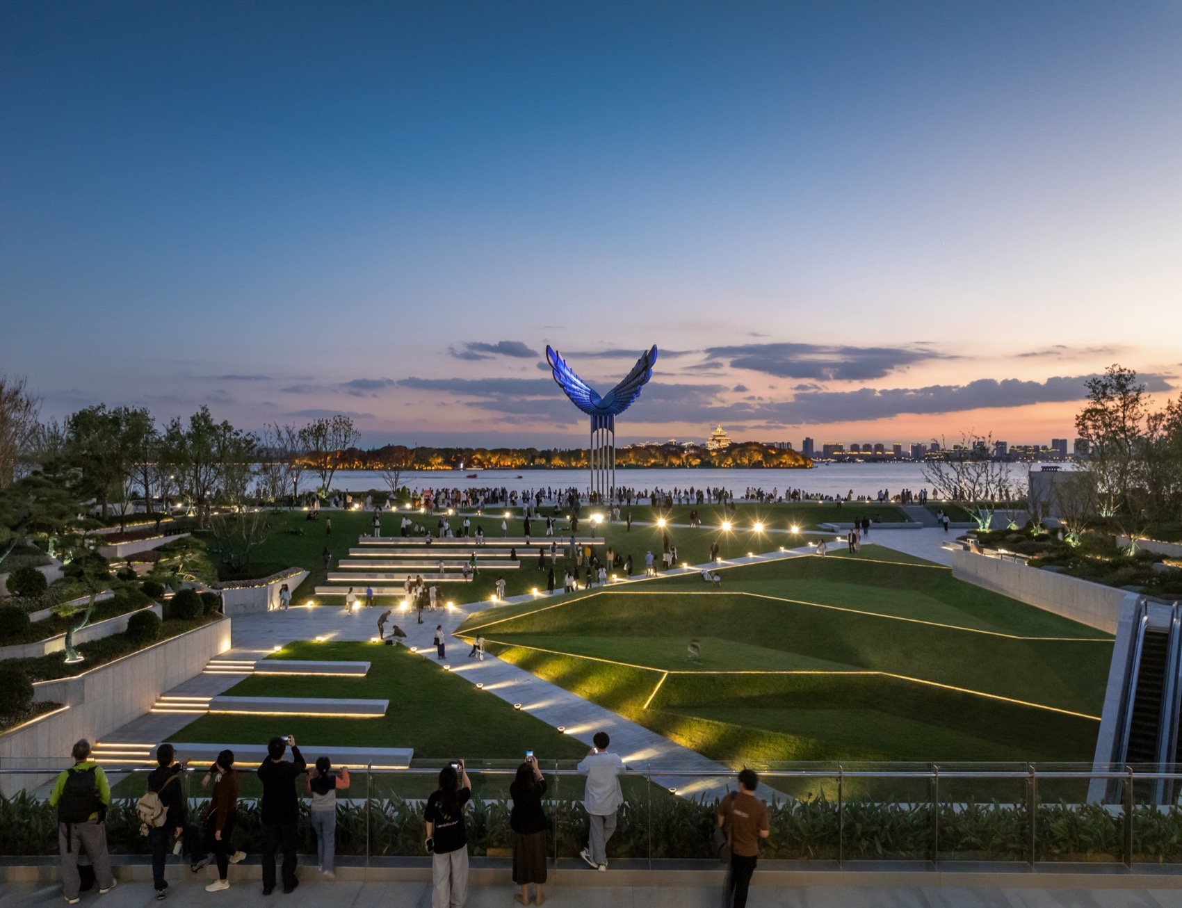 Jinji Lake Landscape Design by AECOM - 谷德设计网