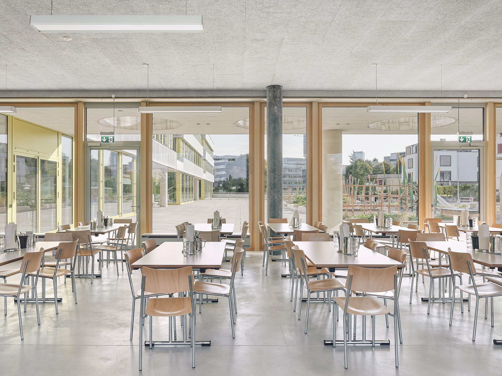 New school complex on Thurgauerstrasse by Bollhalder Walser Architektu ...