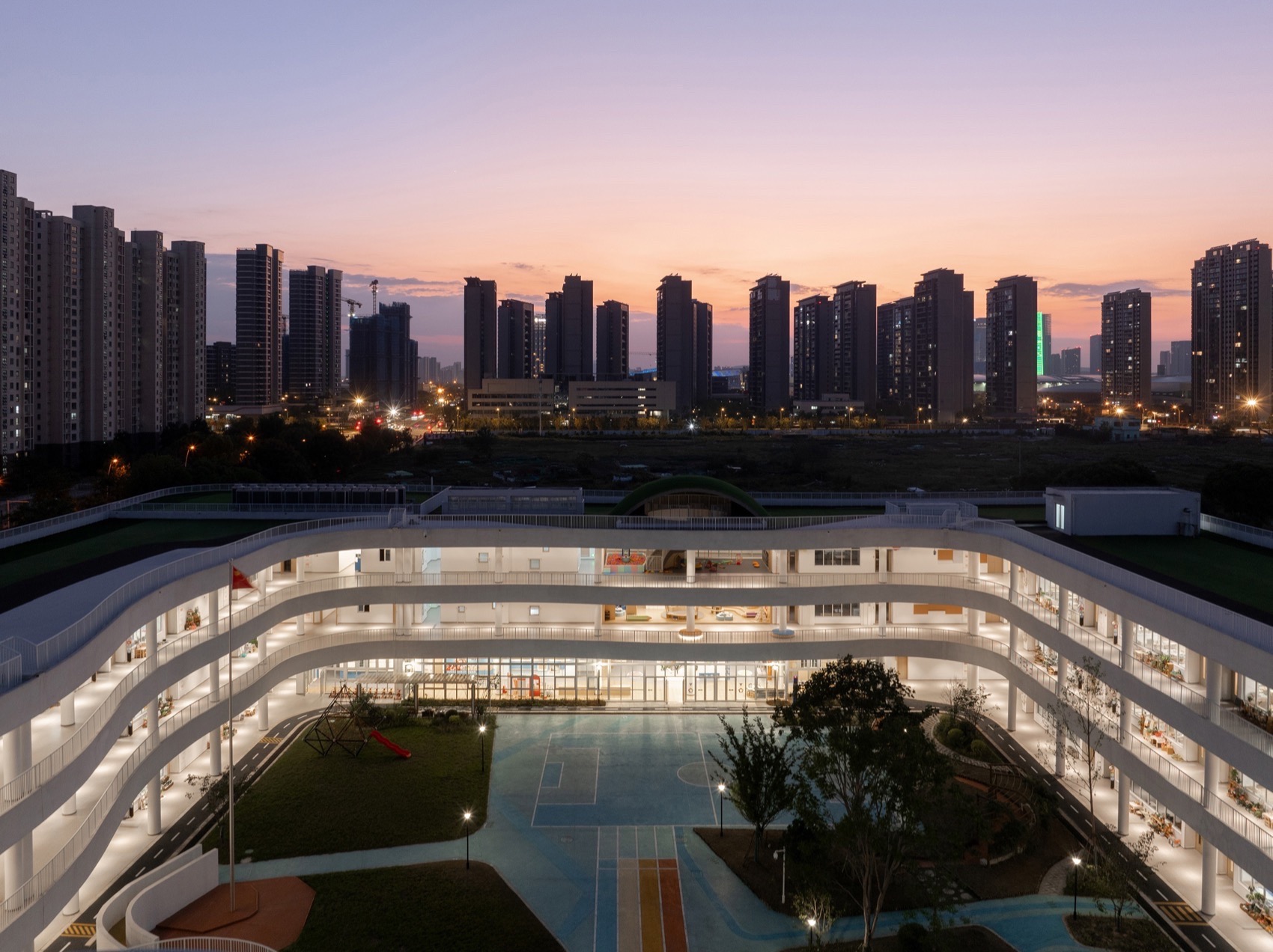Wuxi Huaxing Kindergarten by YuanxiuwanArchitect&Associates - 谷德设计网