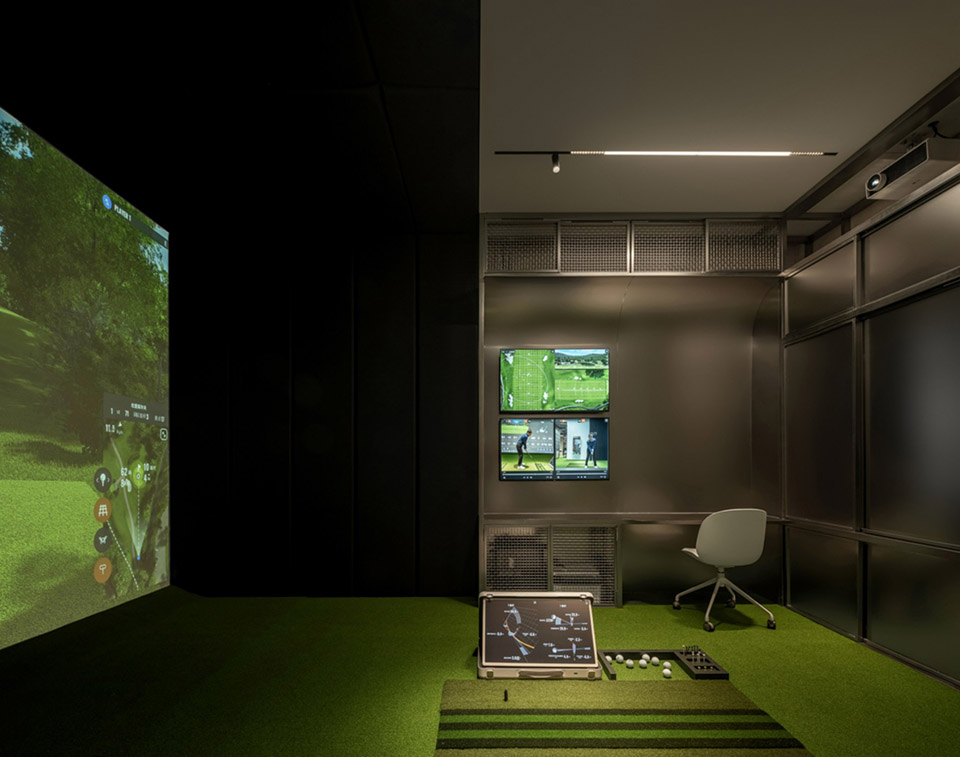 OUR Golf Studio by BAICAI Design Office - 谷德设计网