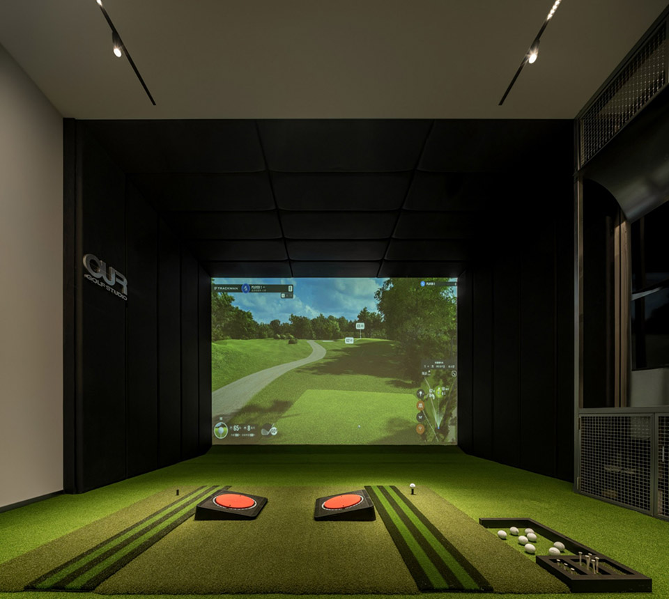 OUR Golf Studio by BAICAI Design Office - 谷德设计网
