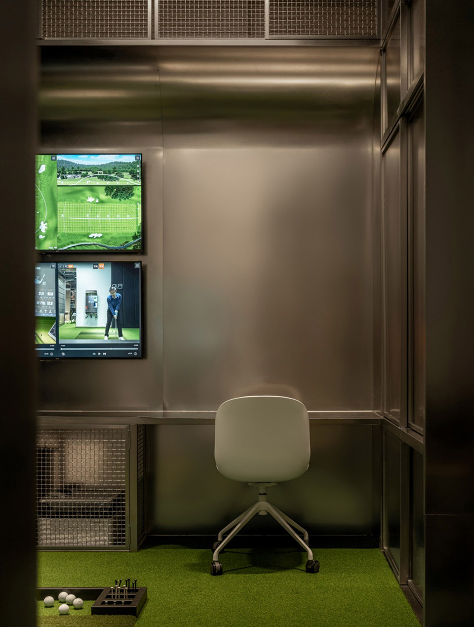 OUR Golf Studio by BAICAI Design Office - 谷德设计网