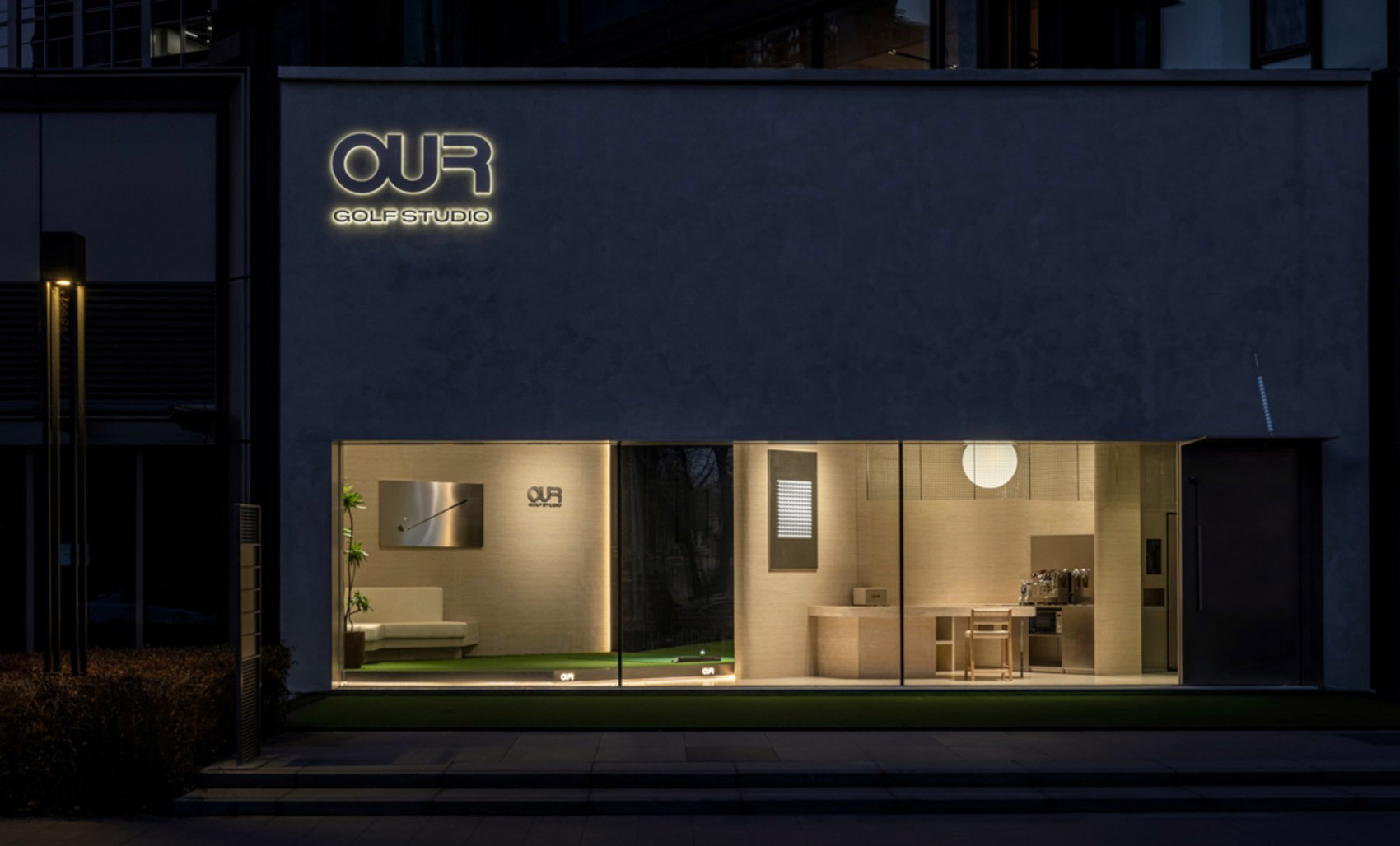 OUR Golf Studio by BAICAI Design Office - 谷德设计网