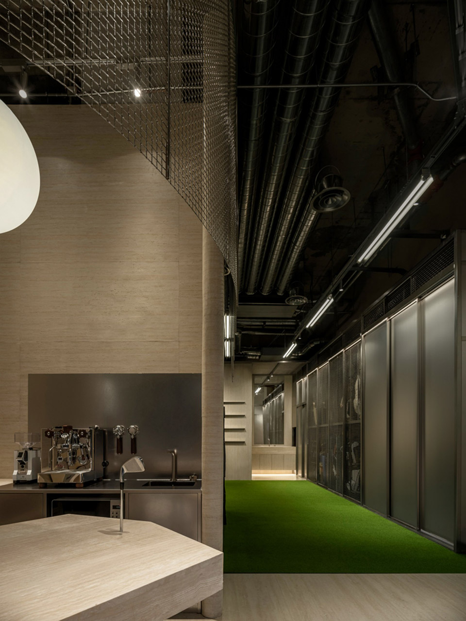 OUR Golf Studio by BAICAI Design Office - 谷德设计网