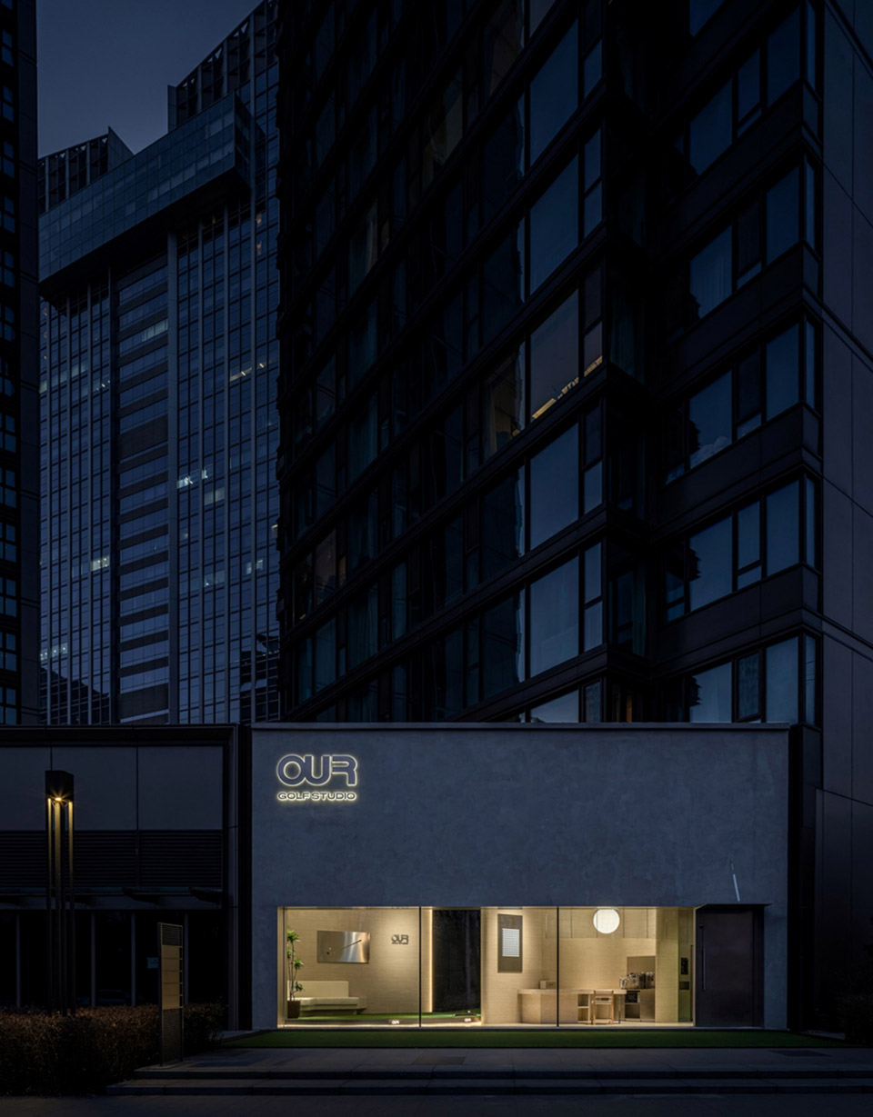 OUR Golf Studio by BAICAI Design Office - 谷德设计网