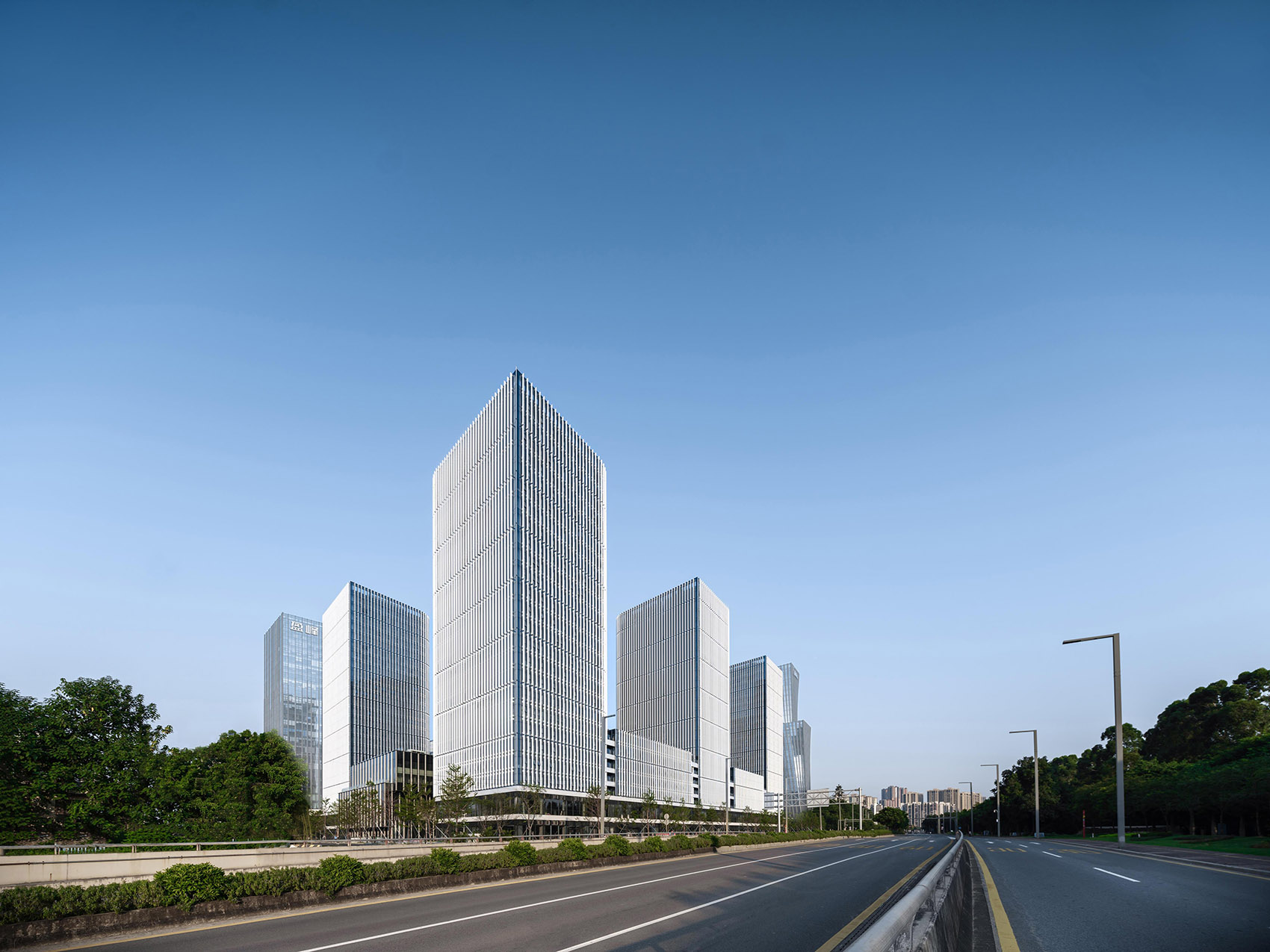 Midea Headquarters Phase II by Tongji Architects Co., Ltd. Shenzhen - 谷德设计网